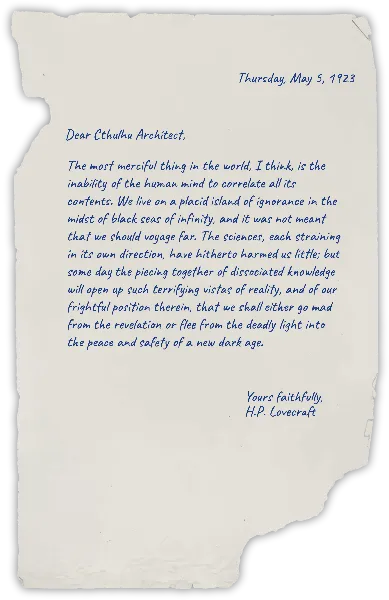 Handout Generator - Cthulhu Architect