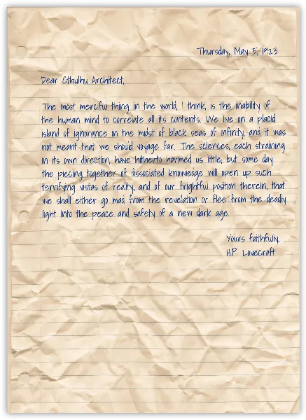 Letter 3 - Made with Handout Generator